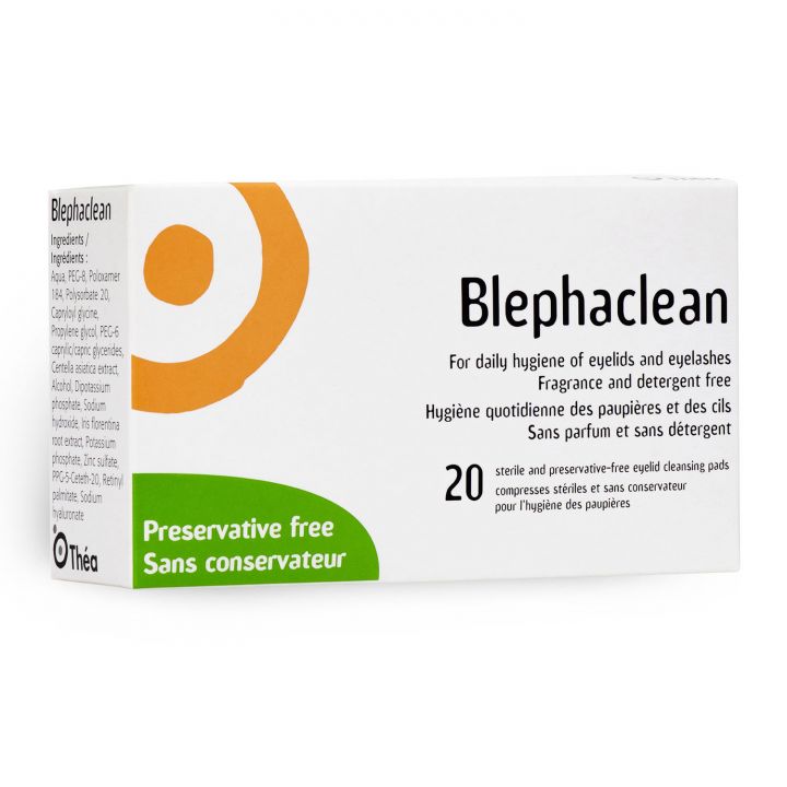 Blephaclean Lid Wipes (20 wipes) – Vancouver Coastal Eye Surgeons
